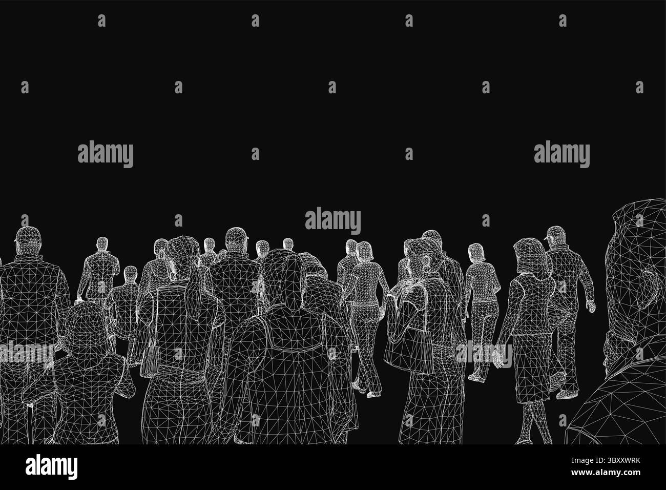 Dynamic visual interaction Stock Vector Images - Alamy