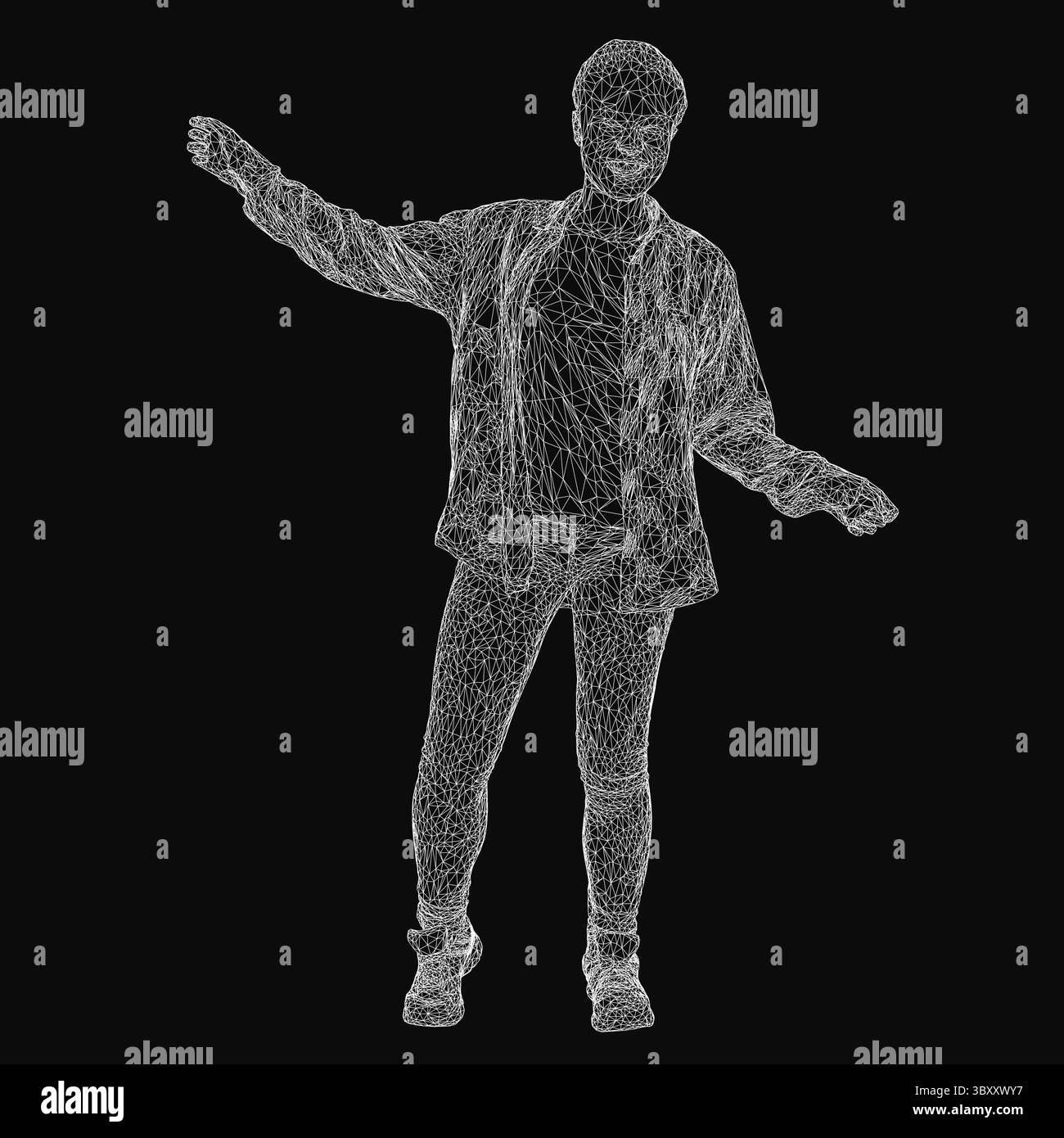 Pose showcasing Stock Vector Images - Alamy