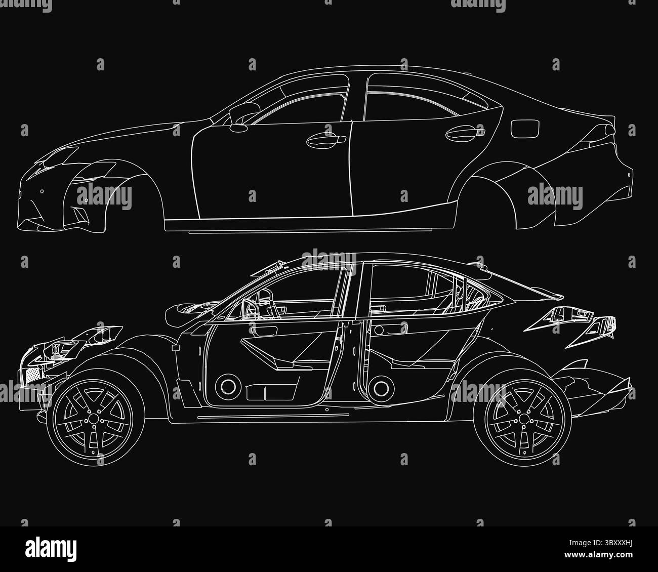 Iconic lines Stock Vector Images - Alamy