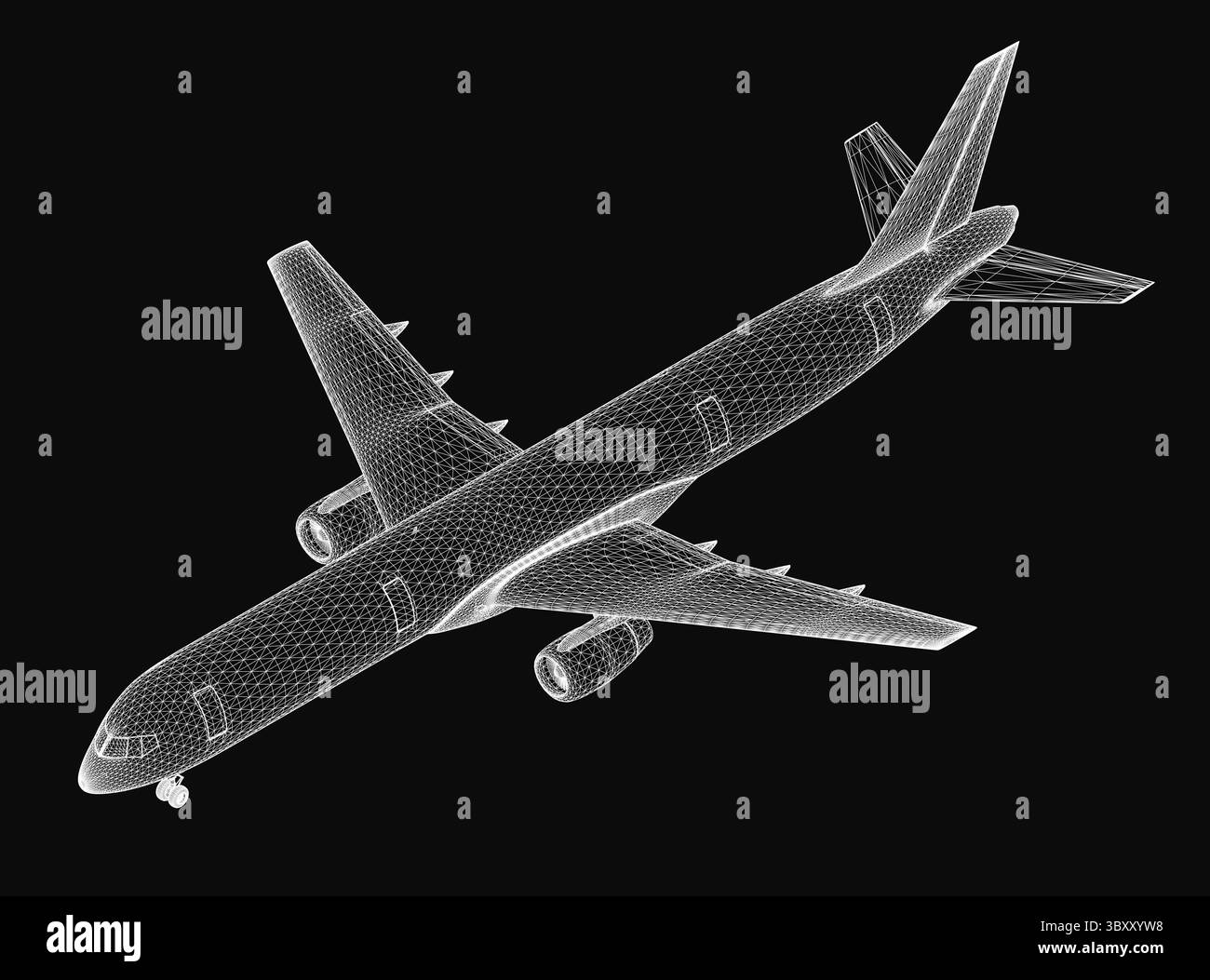 Aircraft model details Stock Vector Images - Alamy