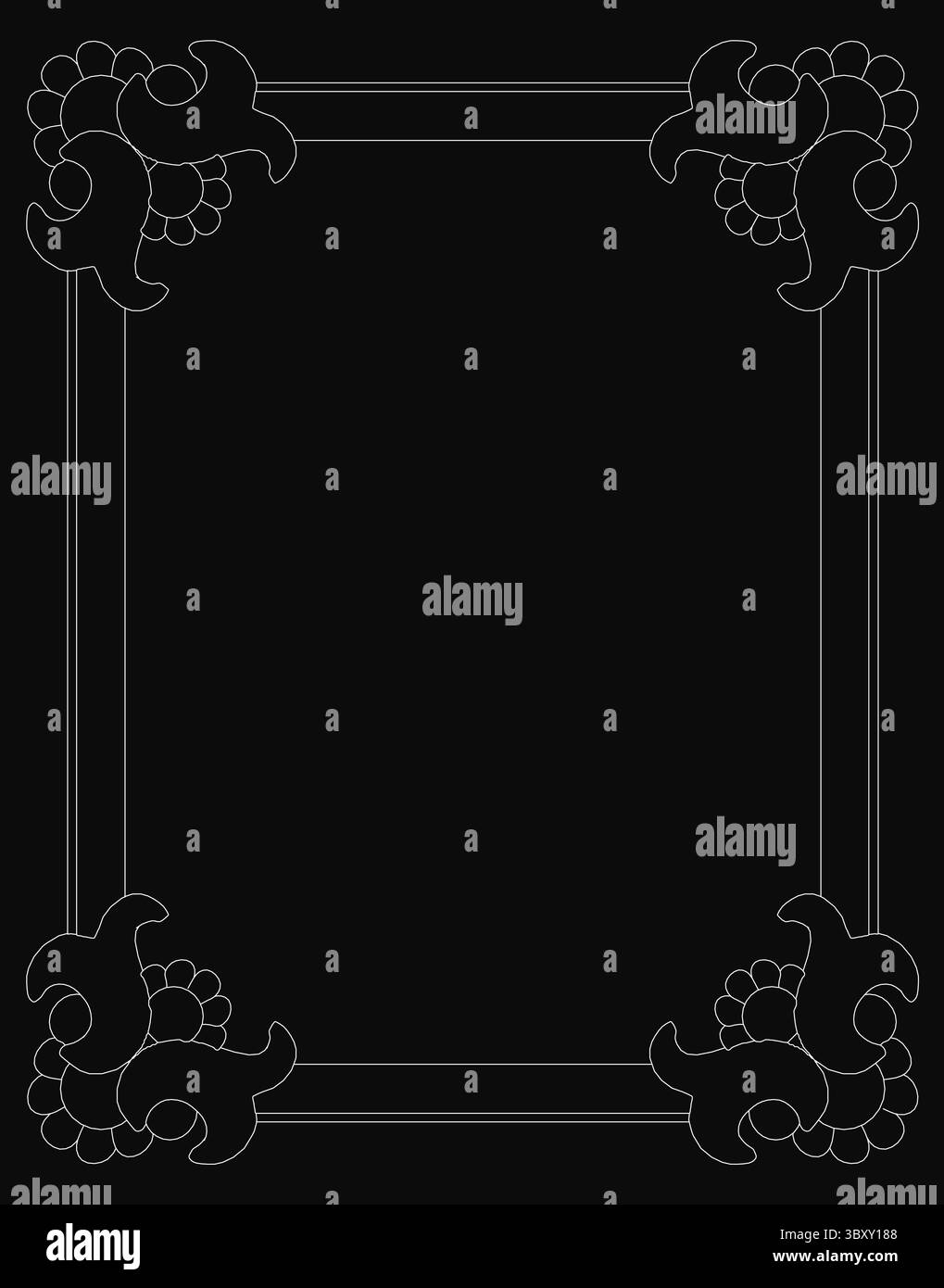 Fancy wedding invitations Stock Vector Images - Alamy