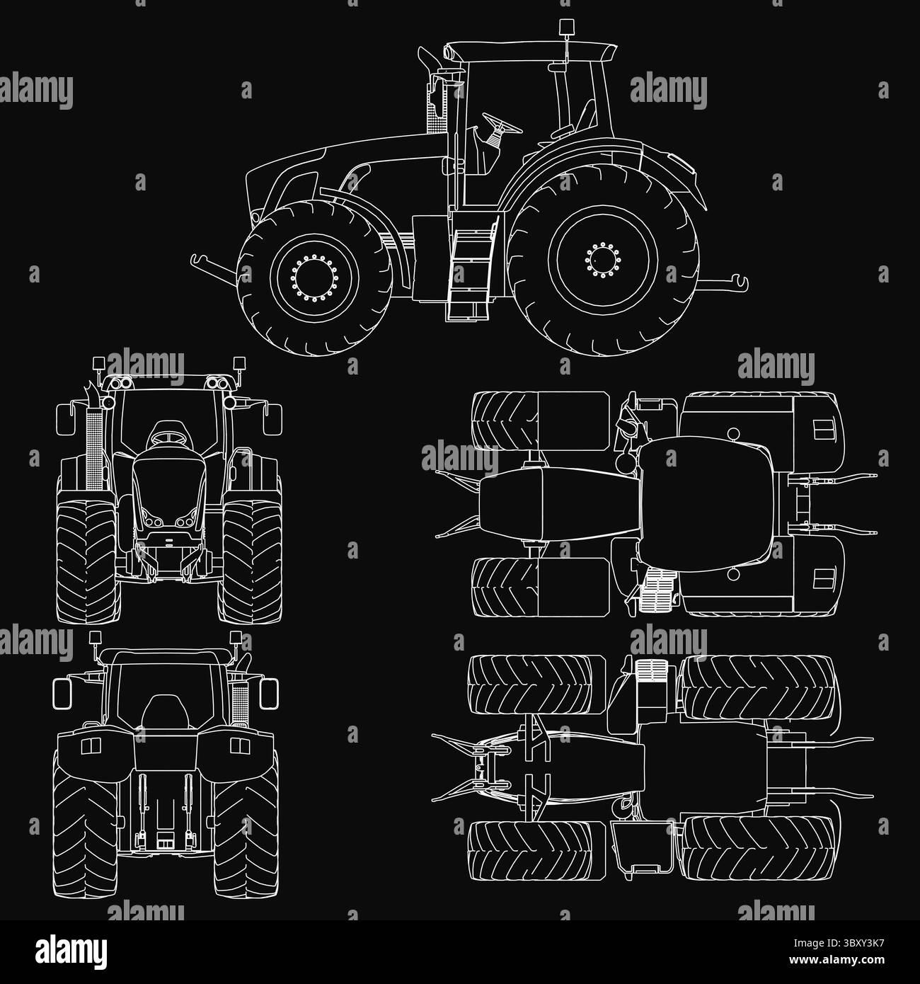 Dark black industrial gear wheels hi-res stock photography and images ...