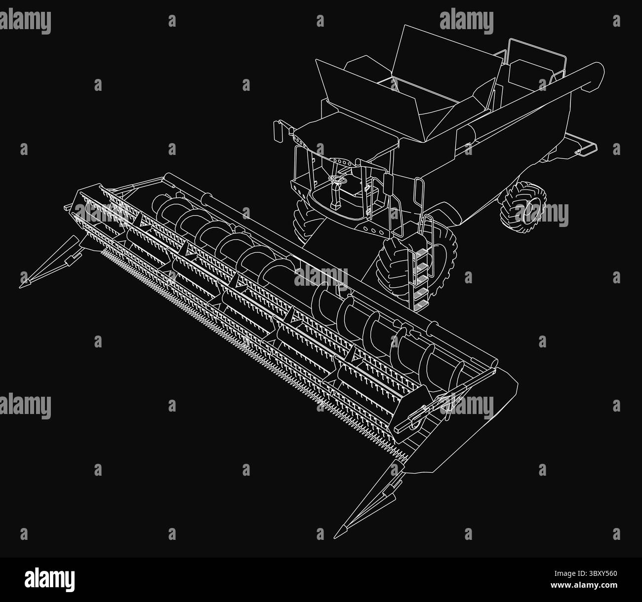 Blueprint tools equipment on Stock Vector Images - Alamy