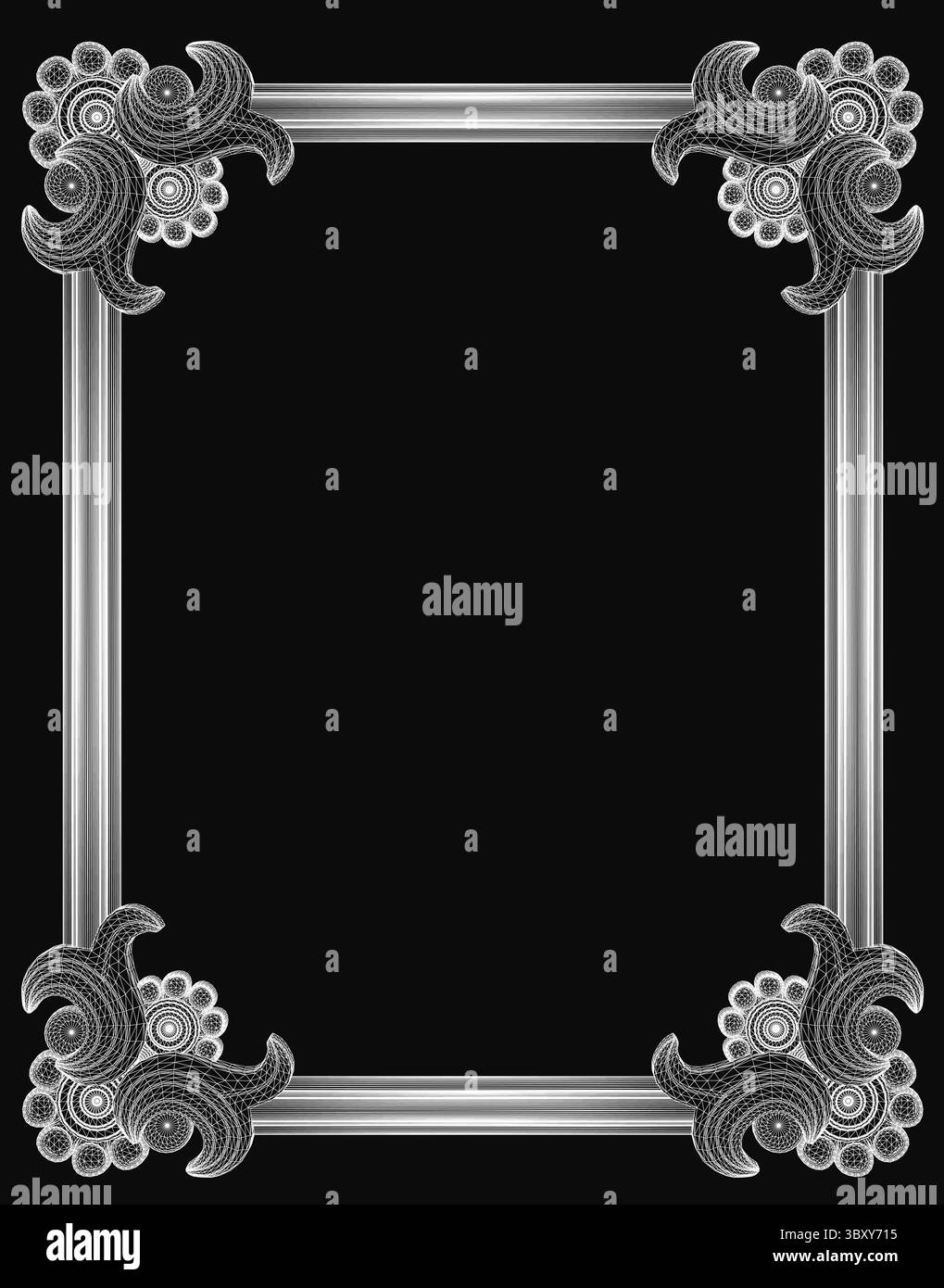 Intricate black swirls Stock Vector Images - Alamy