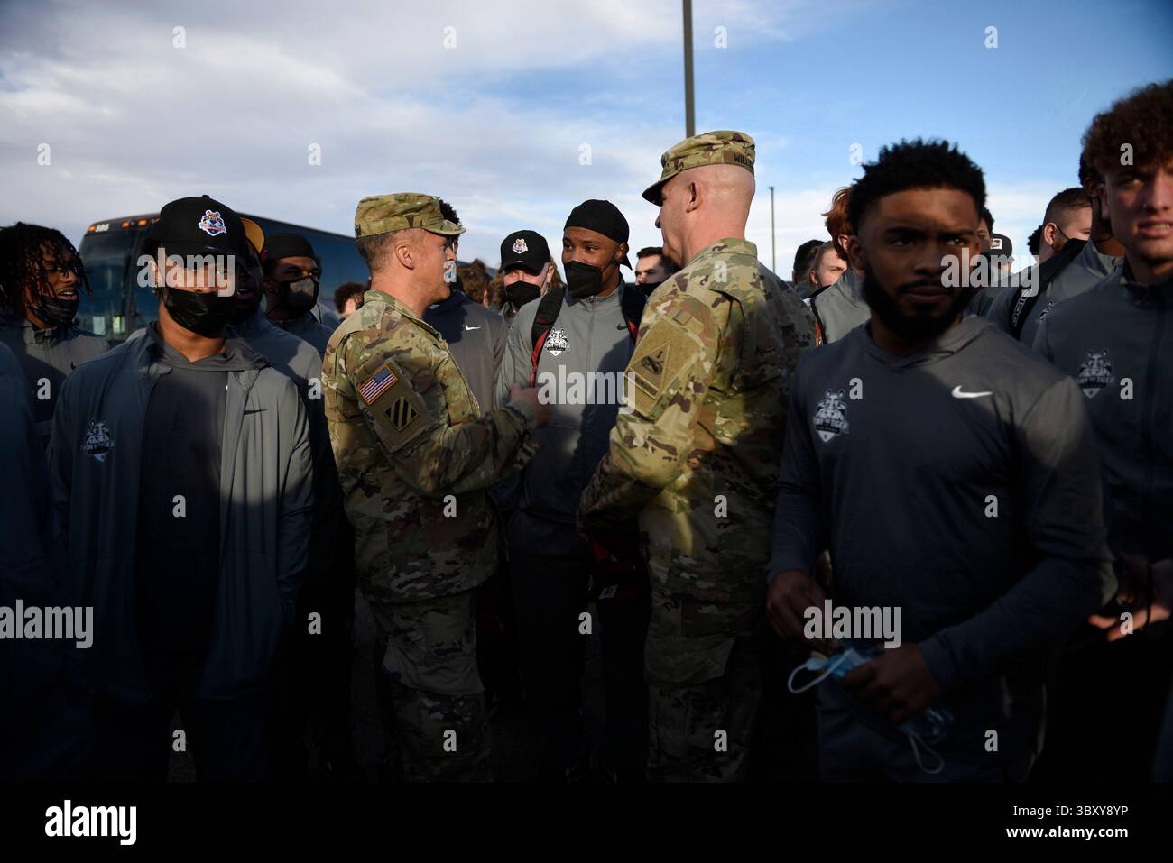 December 28, 2021, Fort Bliss, Texas, USA: United States Army Major ...