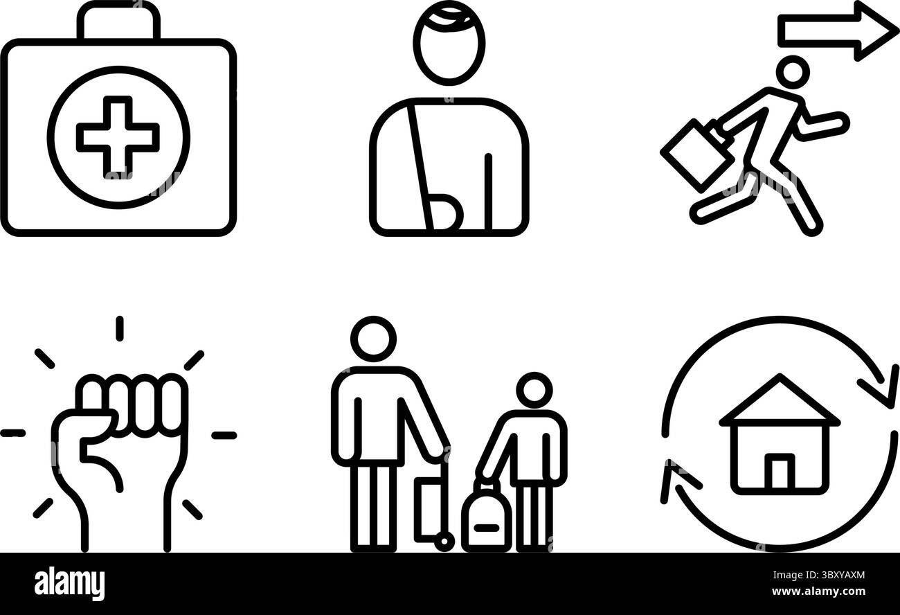 Casualties evacuation Stock Vector Images - Alamy