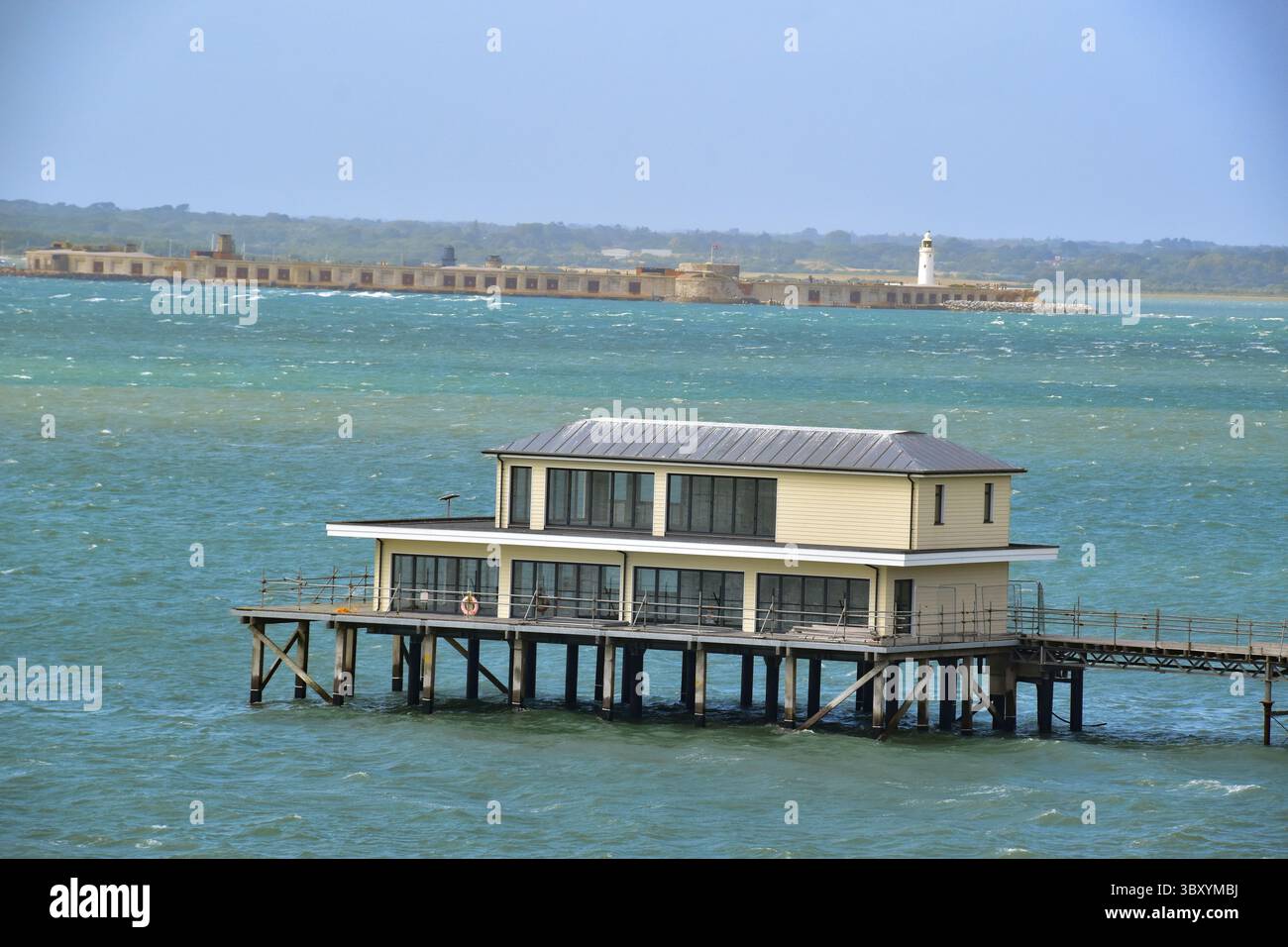 Colwell Bay, Isle of Wight Stock Photo - Alamy