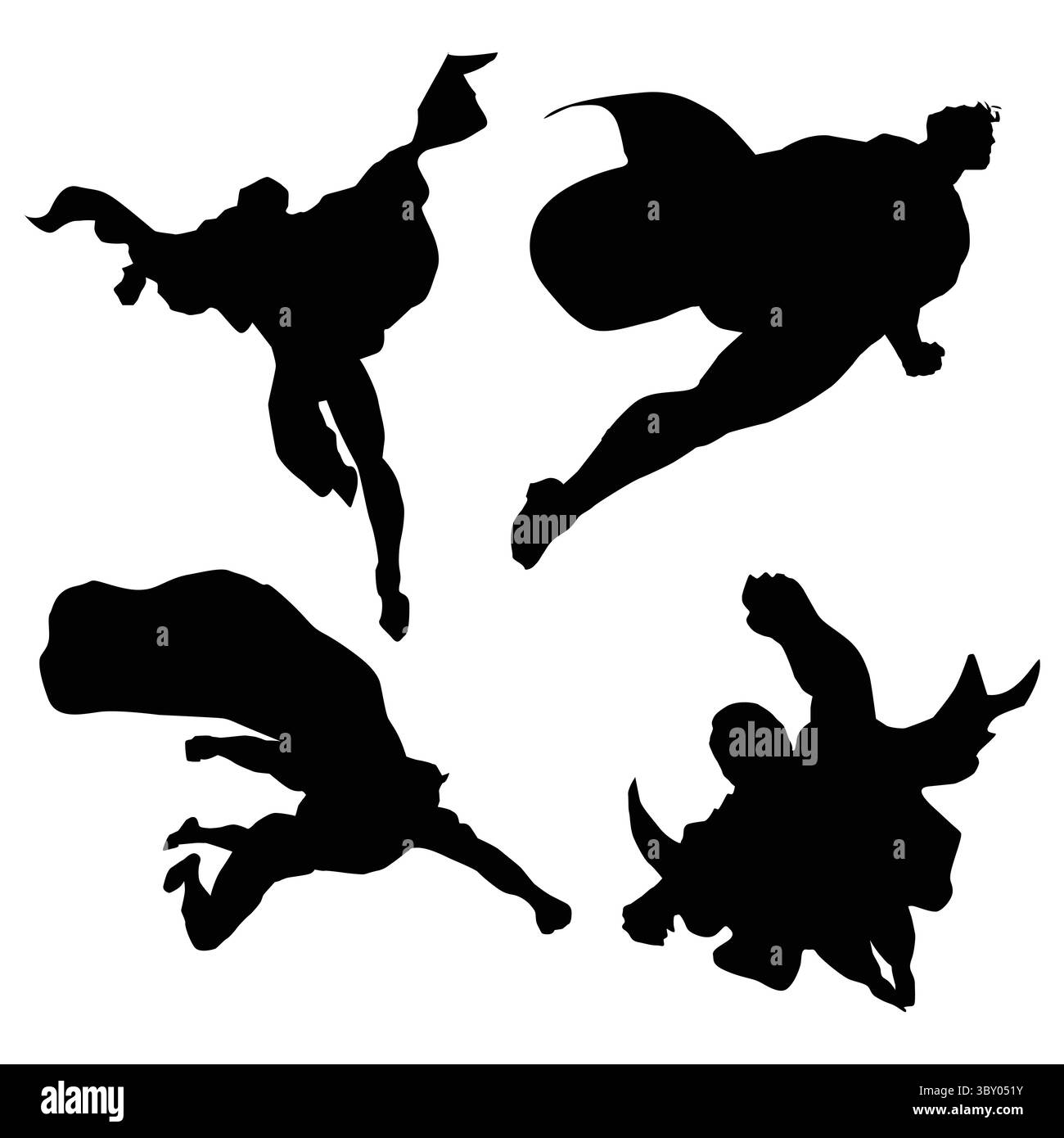 Silhouette black background Stock Vector Images - Alamy