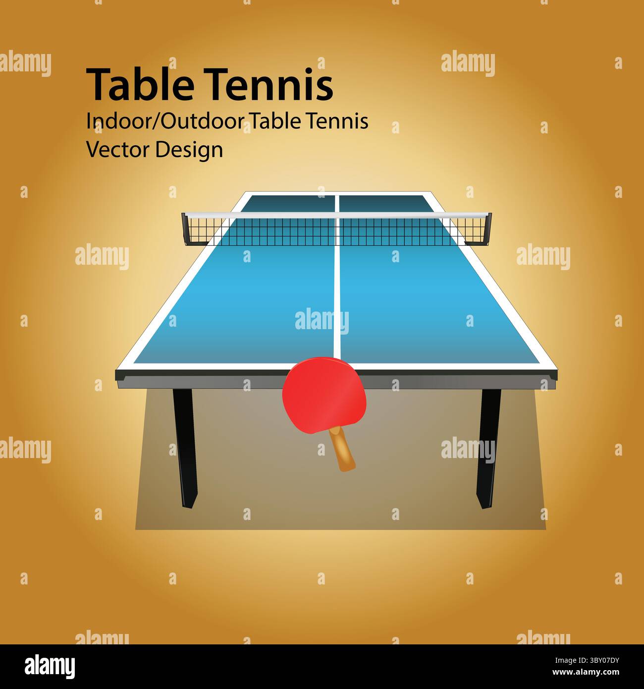 Table tennis game male Stock Vector Images - Alamy