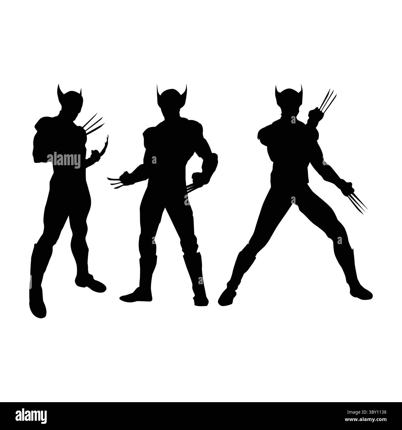 Polar wolf Stock Vector Images - Alamy