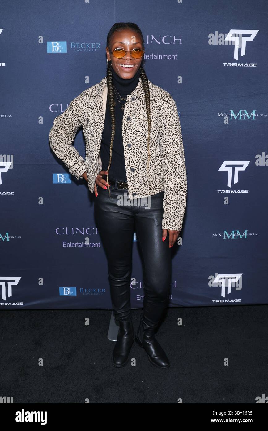 Hollywood, California, USA. 15th July, 2025. Artist/actor Tia P. attending the Pre-ESPY Charity ...