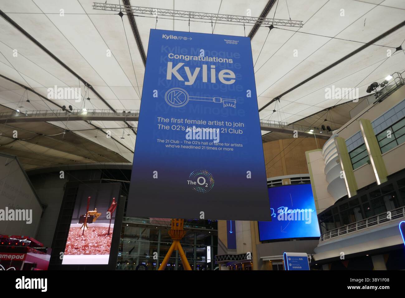 London, United Kingdom 27th May 2025 Kylie Minogue Tension Tour Night 2 ...