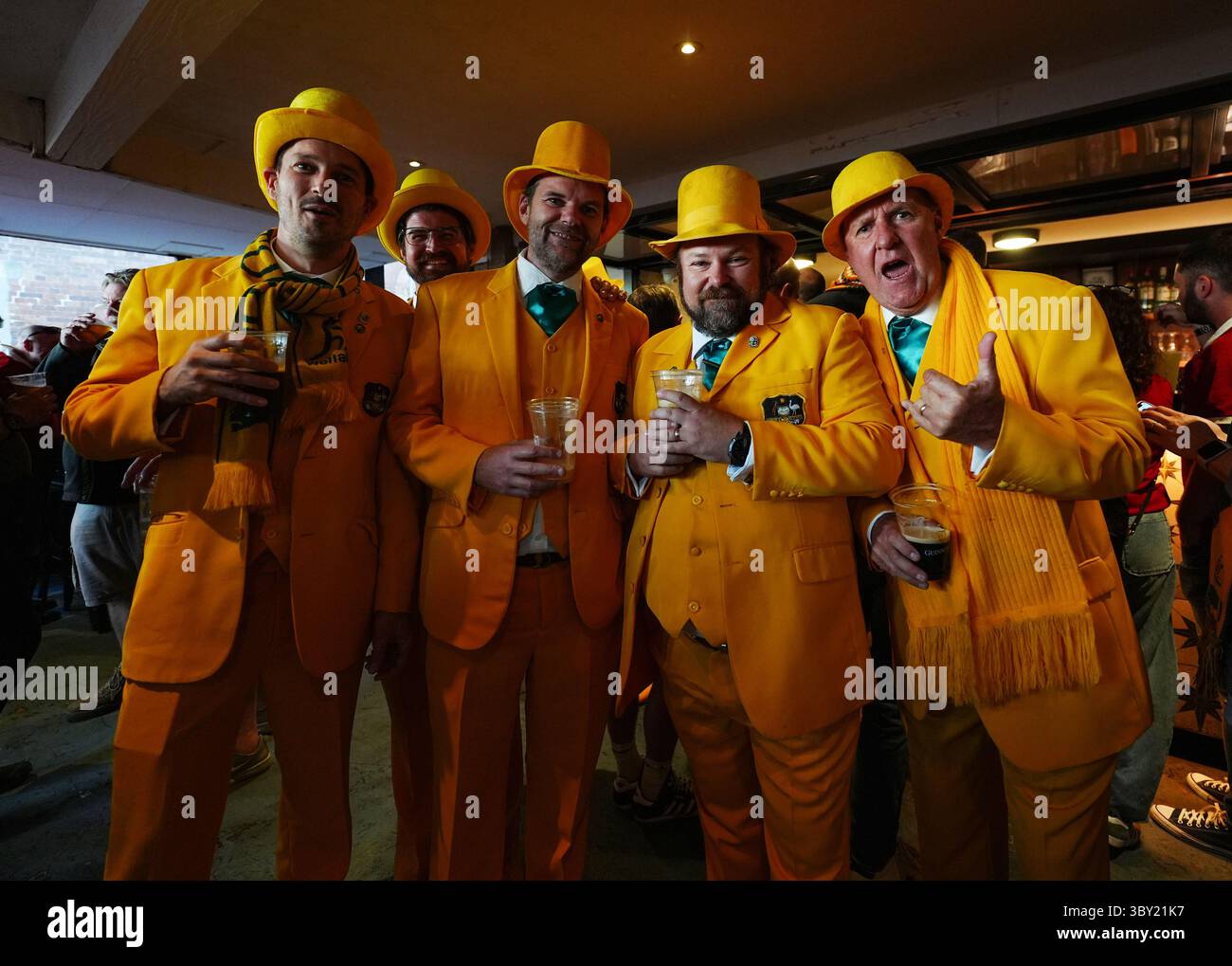 Australia fans before the Qatar Airways Lions Tour match at the Suncorp ...