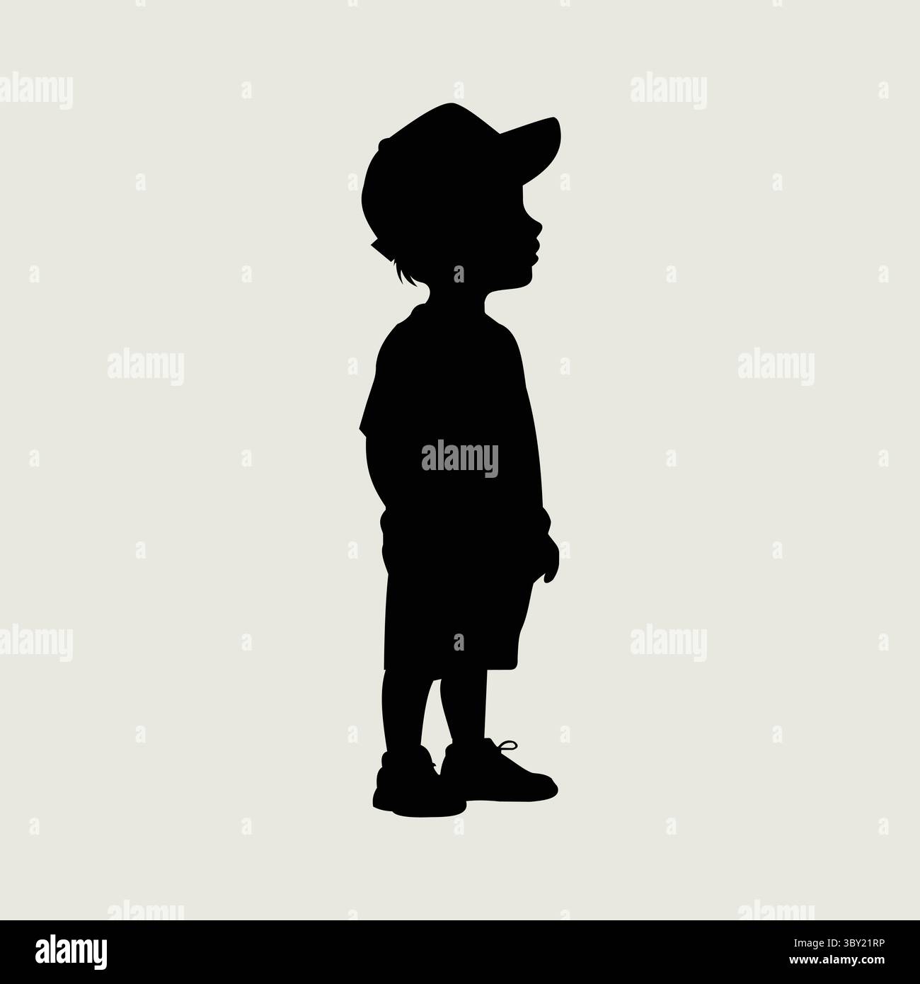 Black profile art Stock Vector Images - Alamy