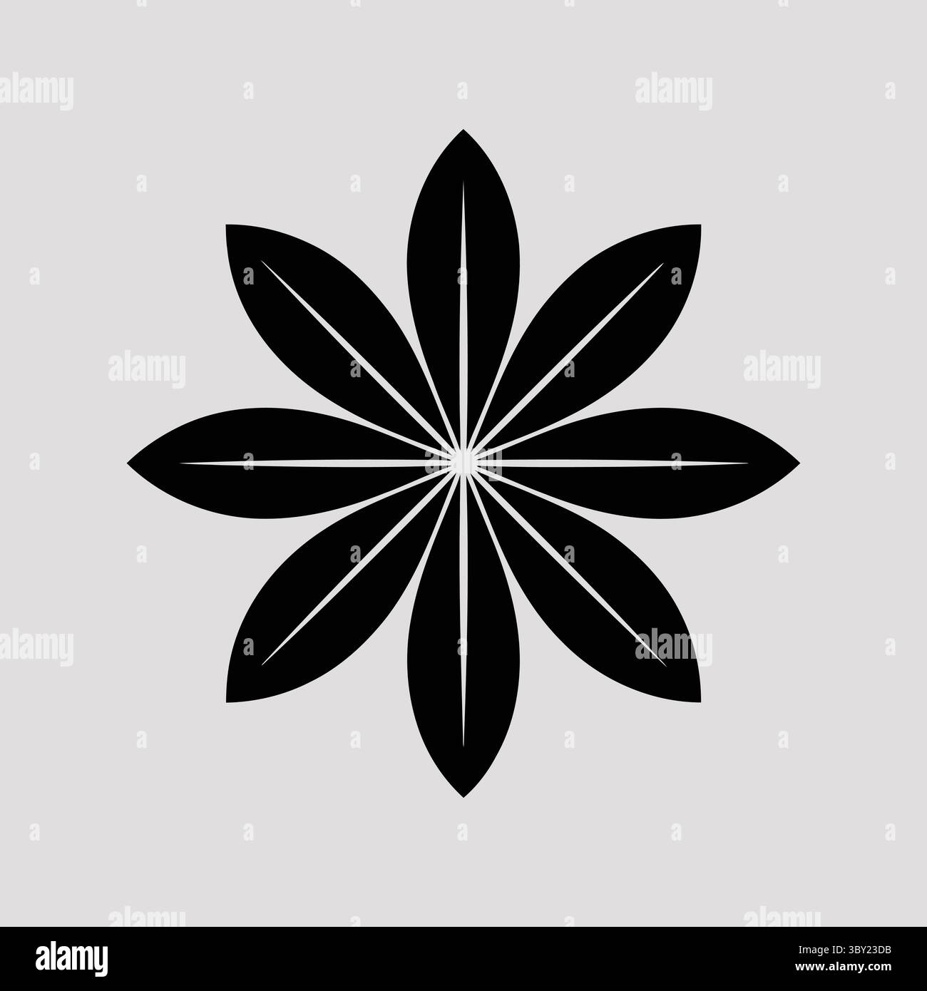 Stylized botanical art Stock Vector Images - Alamy