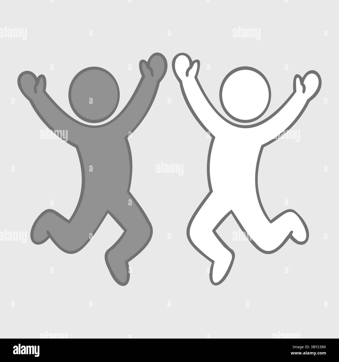 Laughter joyful Black and White Stock Photos & Images - Alamy