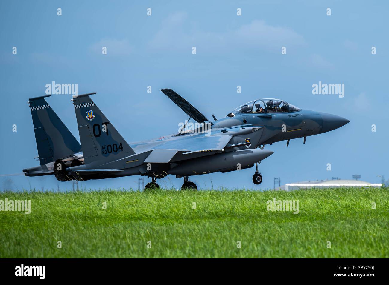 A U.S. Air Force F-15EX Eagle II, assigned to 85th Test and Evaluation ...