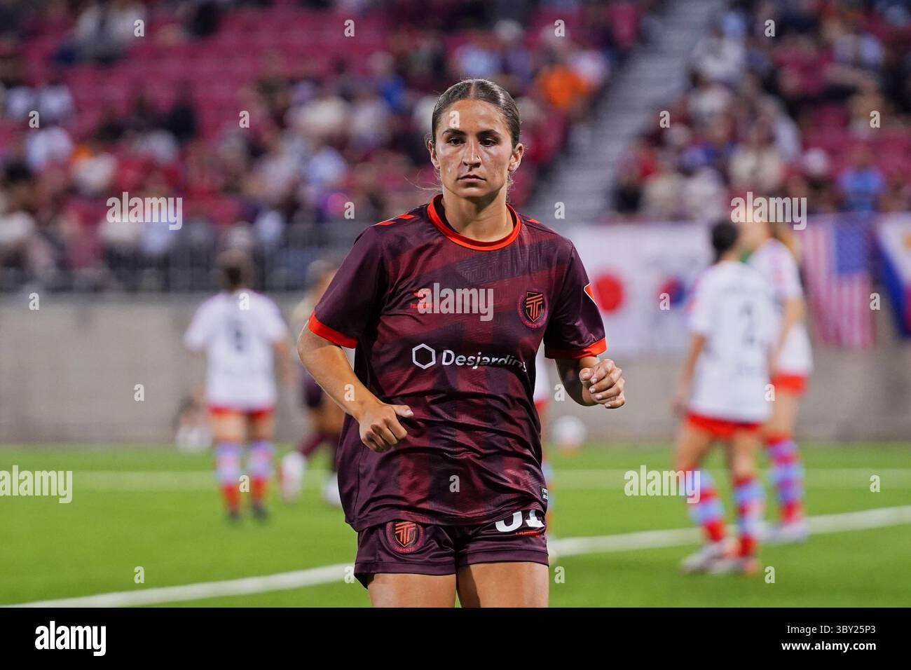 July 18, 2025, Toronto, Ontario, Canada: Colby Barnett #31 of AFC ...