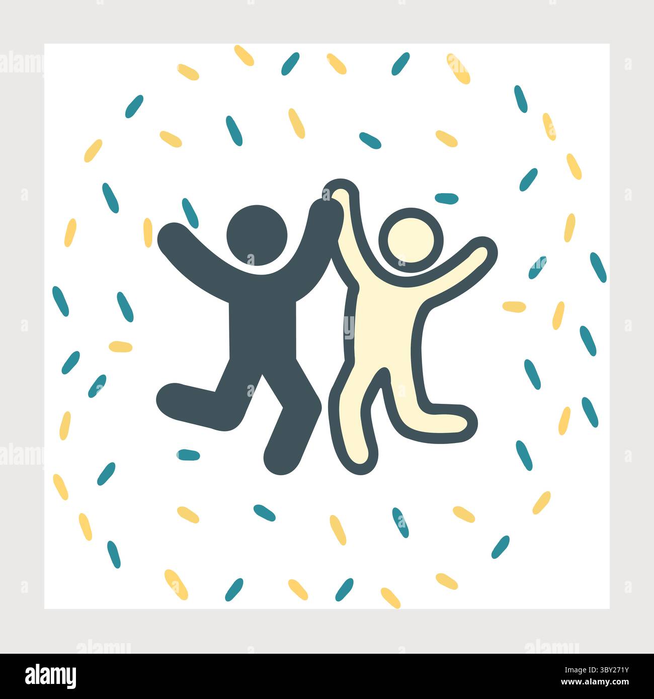 Art illustration social movement Stock Vector Images - Alamy