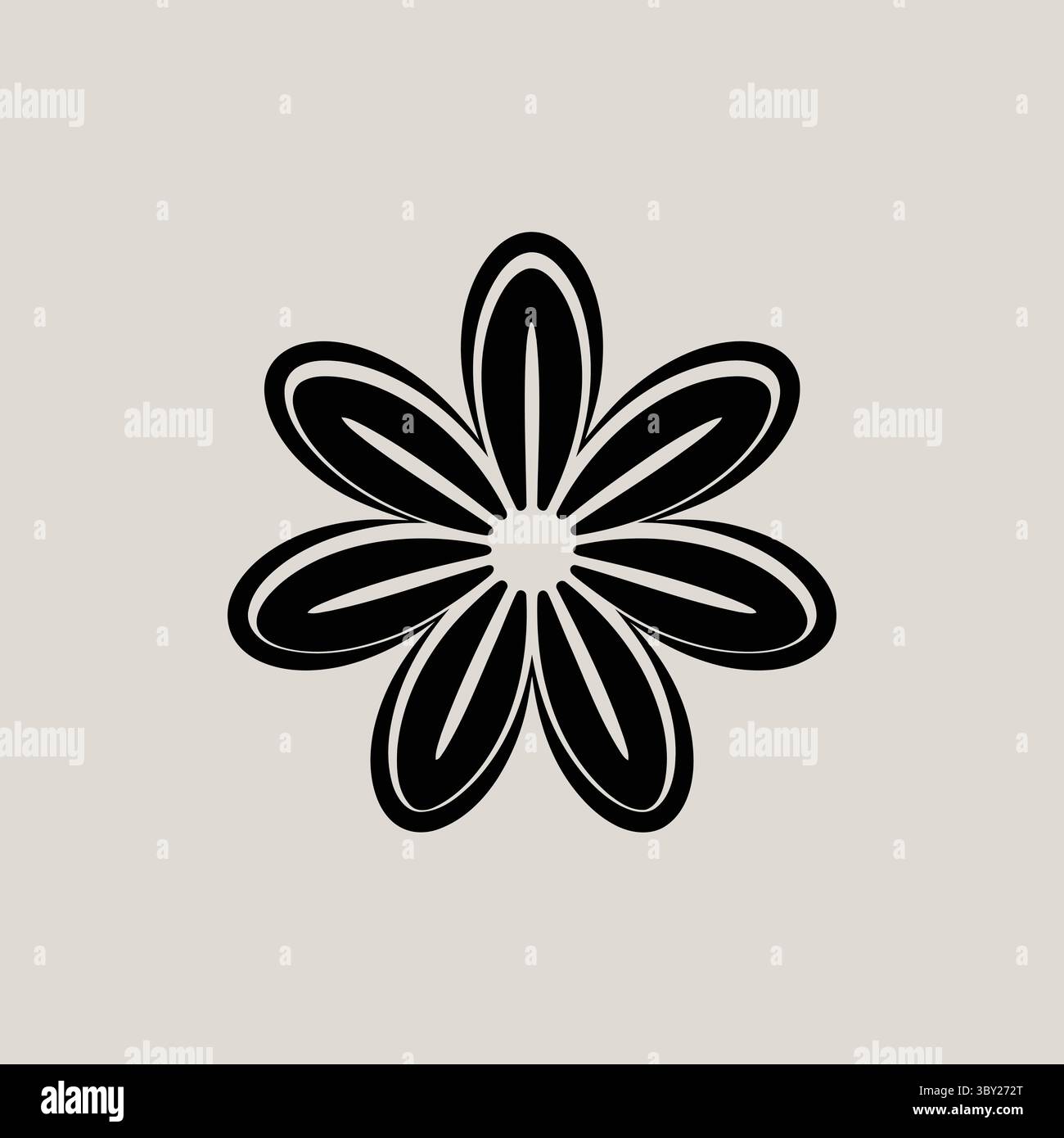 Stylized botanical art Stock Vector Images - Alamy
