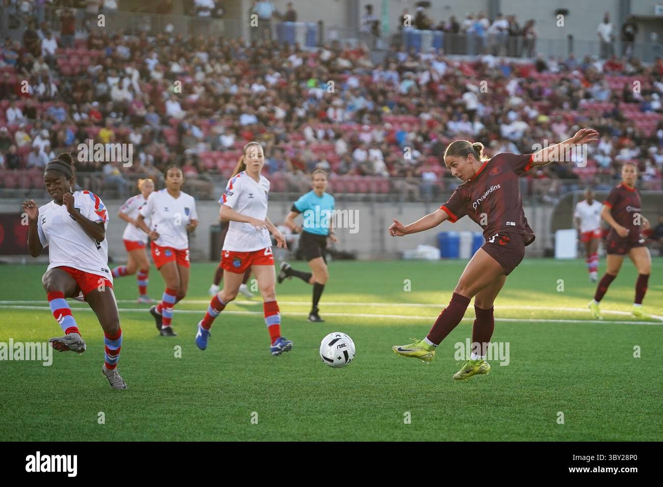 July 18, 2025, Toronto, Ontario, Canada: Colby Barnett #31 of AFC ...