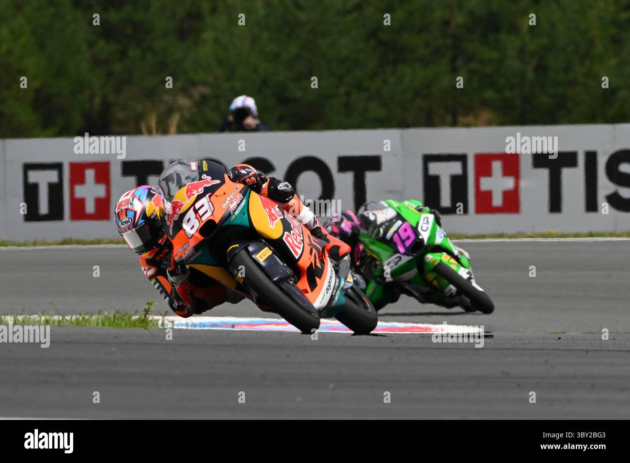 Free practice before MotoGP Tissot Grand Prix of Czechia at Brno ...