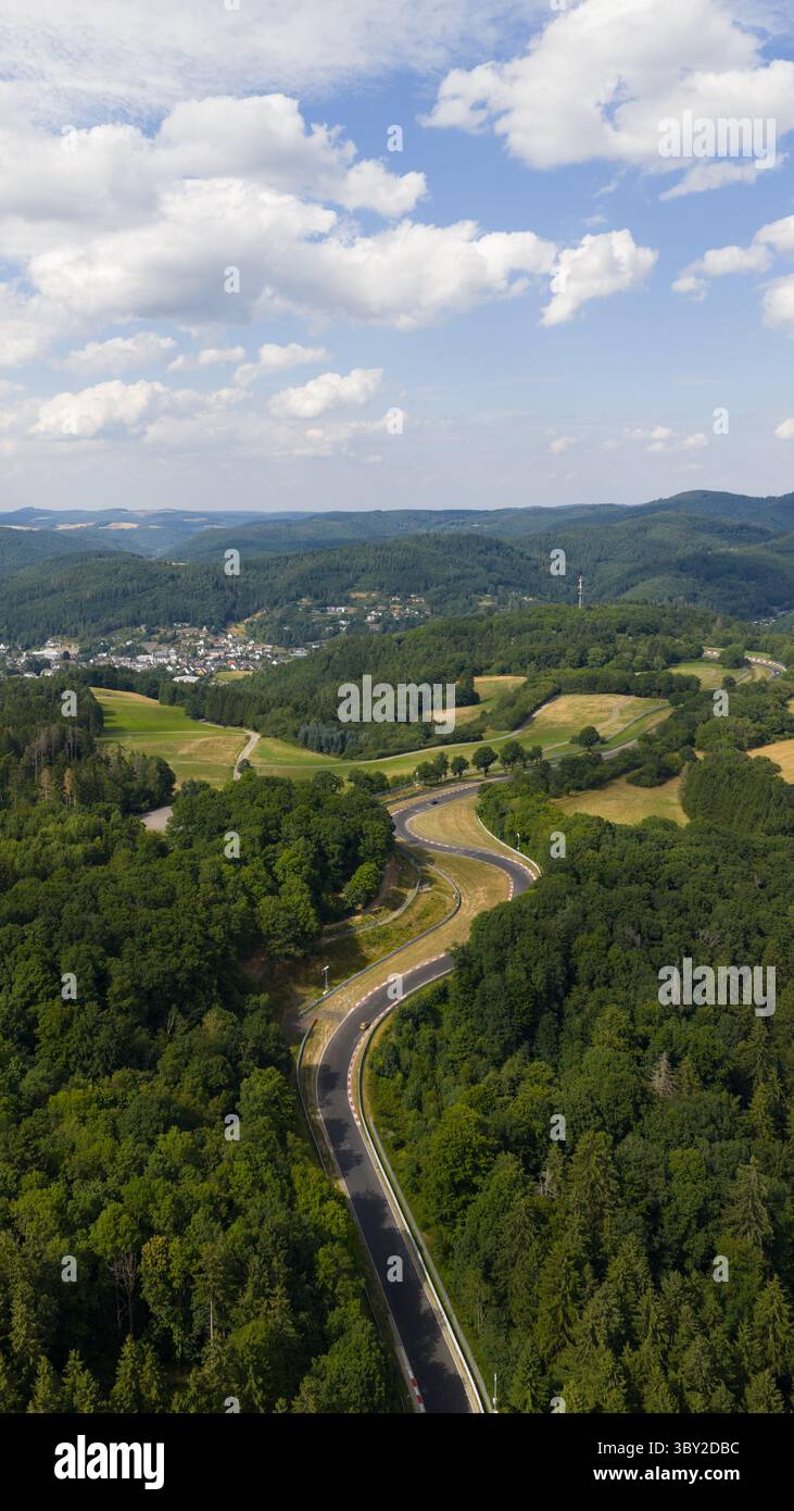 Nurburg, Rhineland Palatinate , 13th of July 2025, Germany. Race cars ...