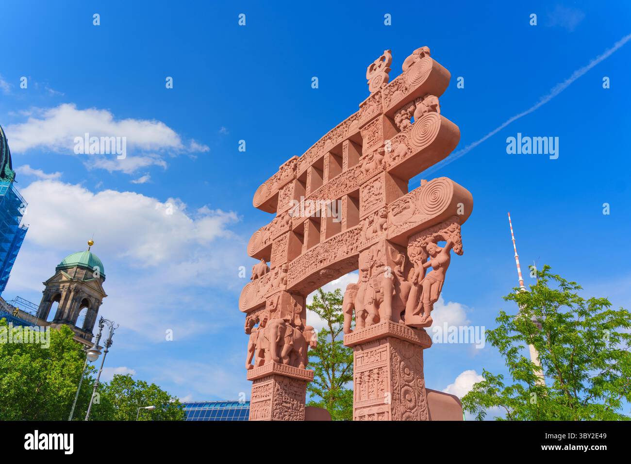 Berlin, Germany - May 31, 2025: Berlin replica of the East Gate of ...