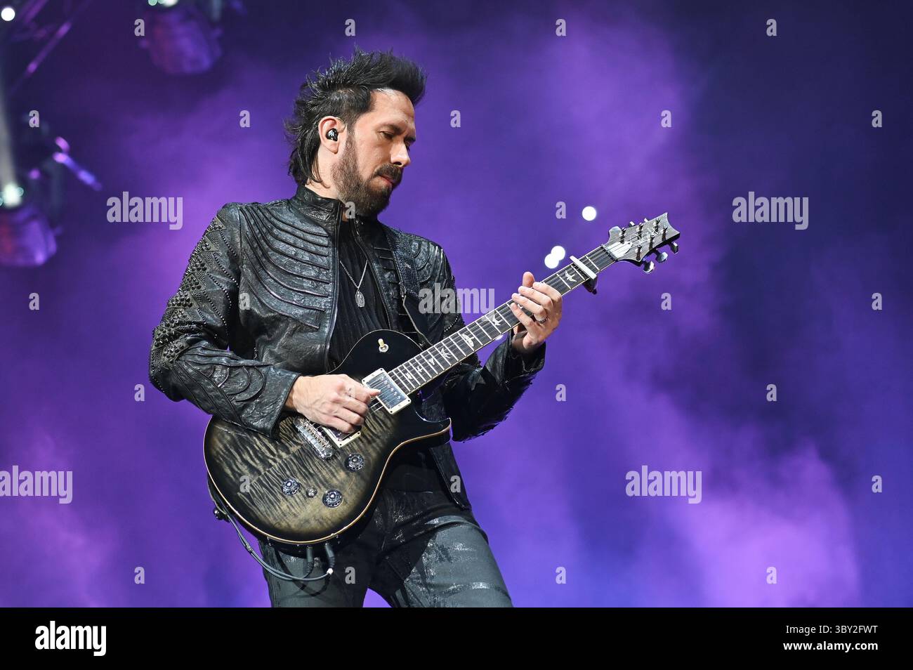 Pablo Hurtado of the band Camila performs during the concert at the ...