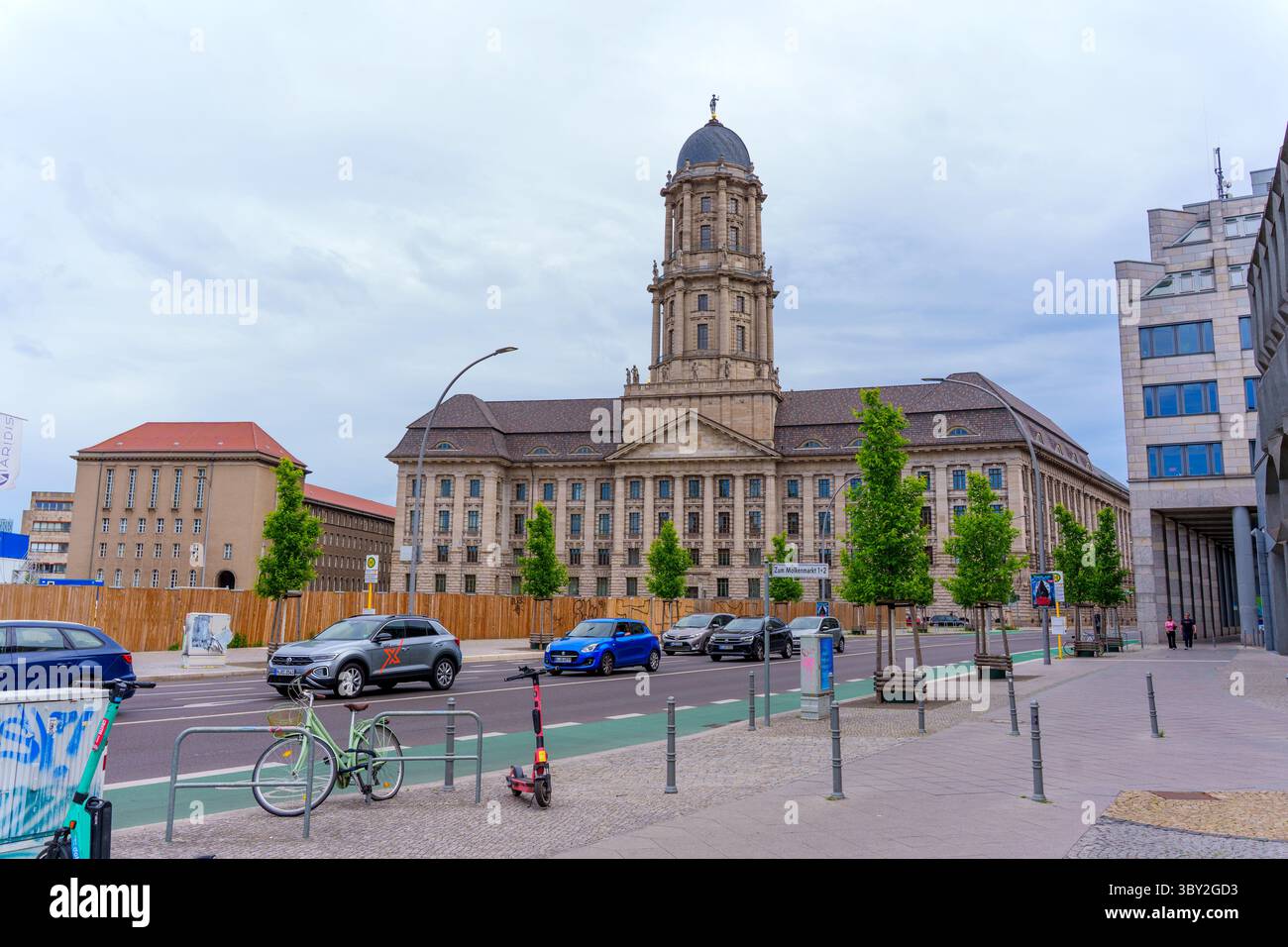 Berlin, Germany - June 1, 2025: Detailed view of the historic Altes ...