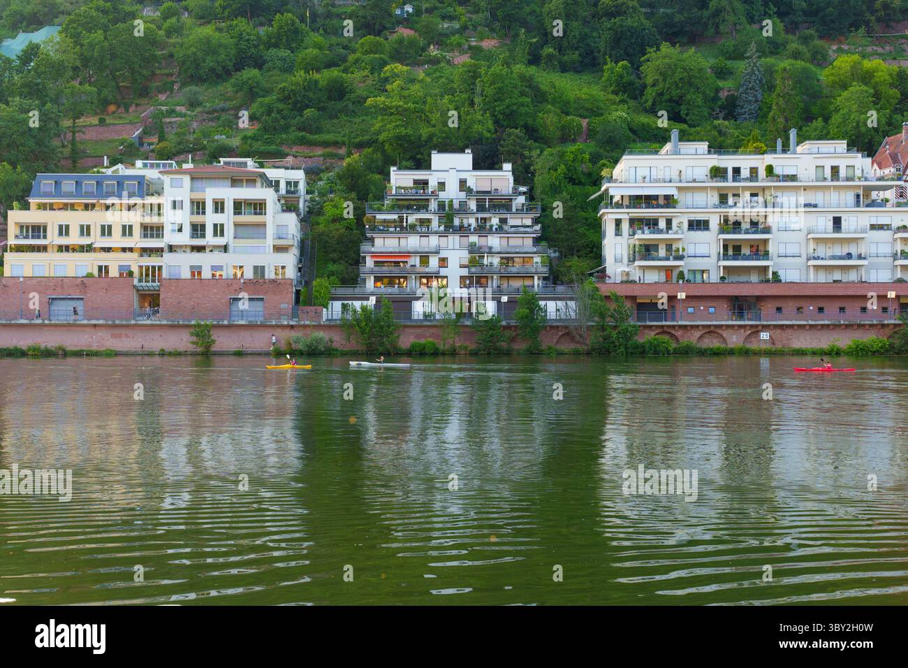 Heidelberg, Germany - June 21, 2025: Scenic view of modern residential ...