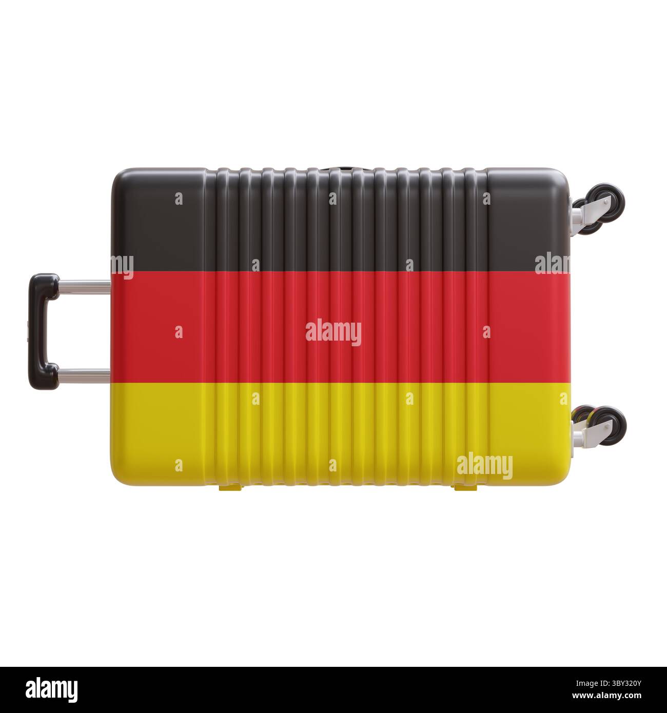 German flag suitcase Cut Out Stock Images & Pictures - Alamy