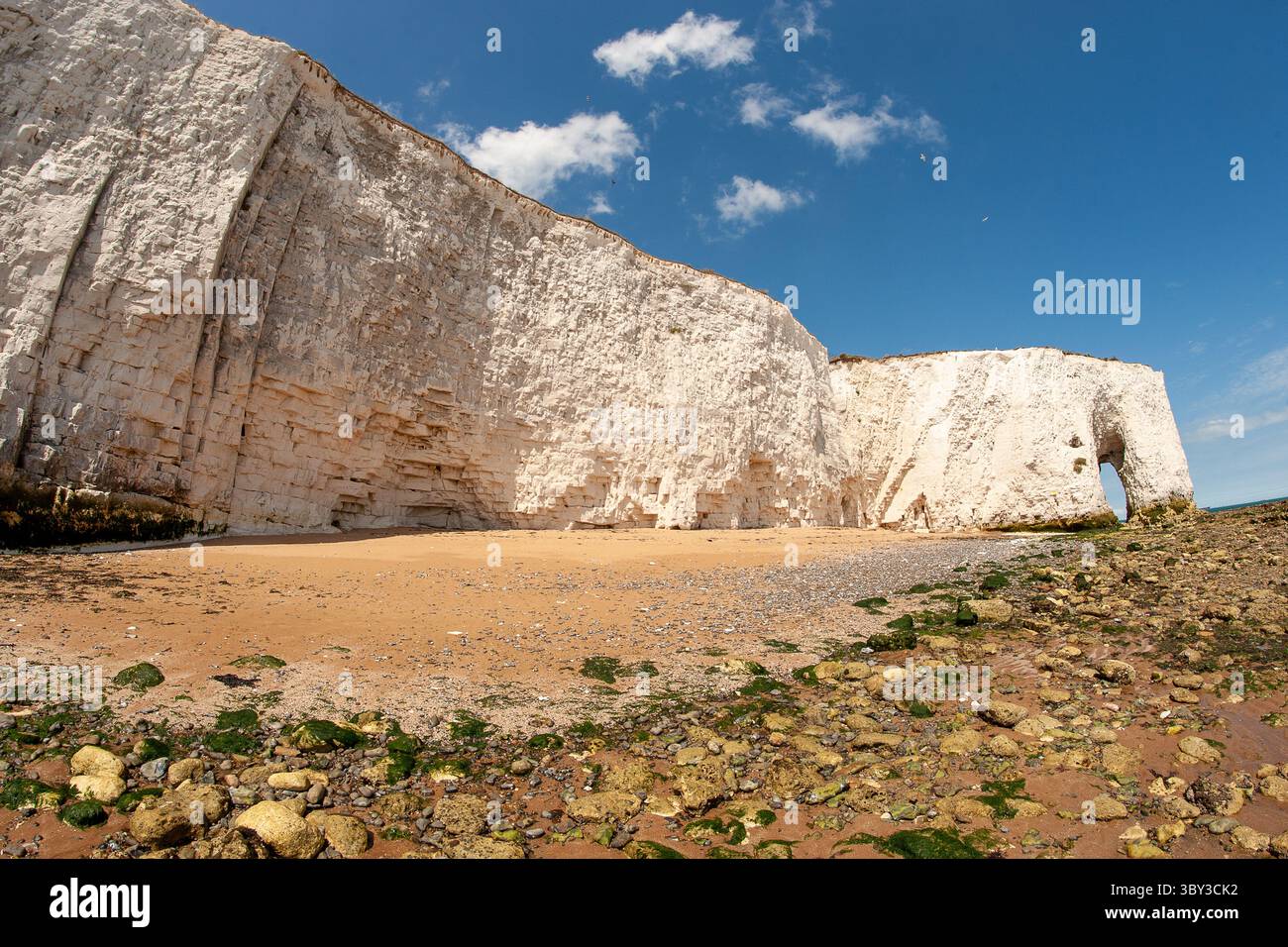 Kingsgate Bay a secluded bay, located between Margate and Broadstairs ...
