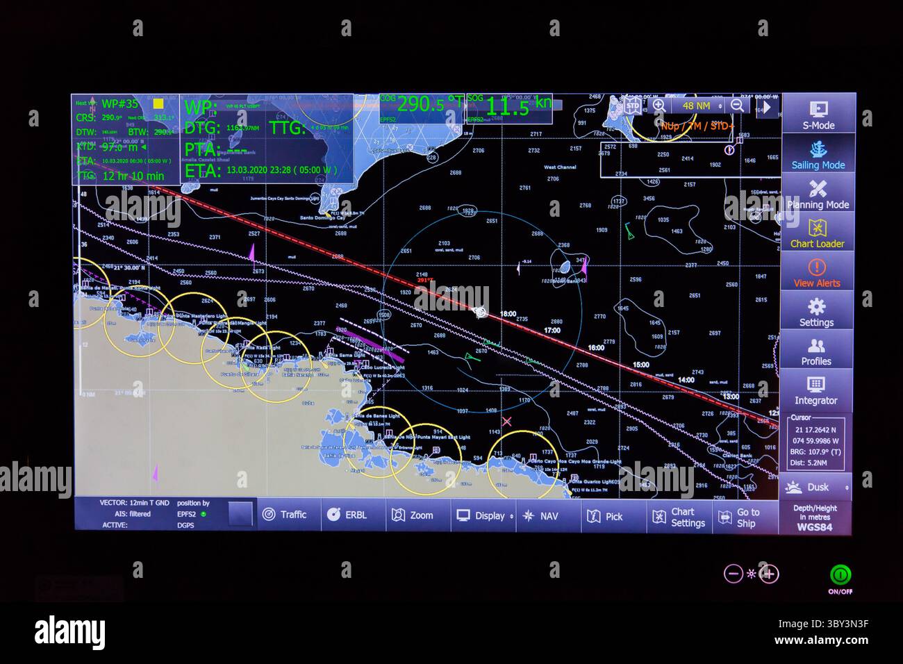 Ship movement control hi-res stock photography and images - Alamy