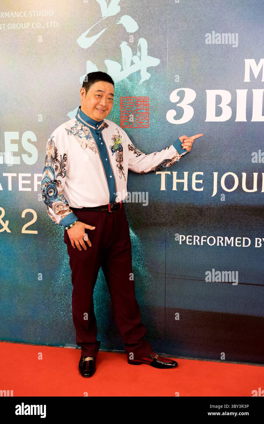 Joey Zhou, TV Host/ founder of Los Angeles Beverly Arts (LABA), at 'The ...