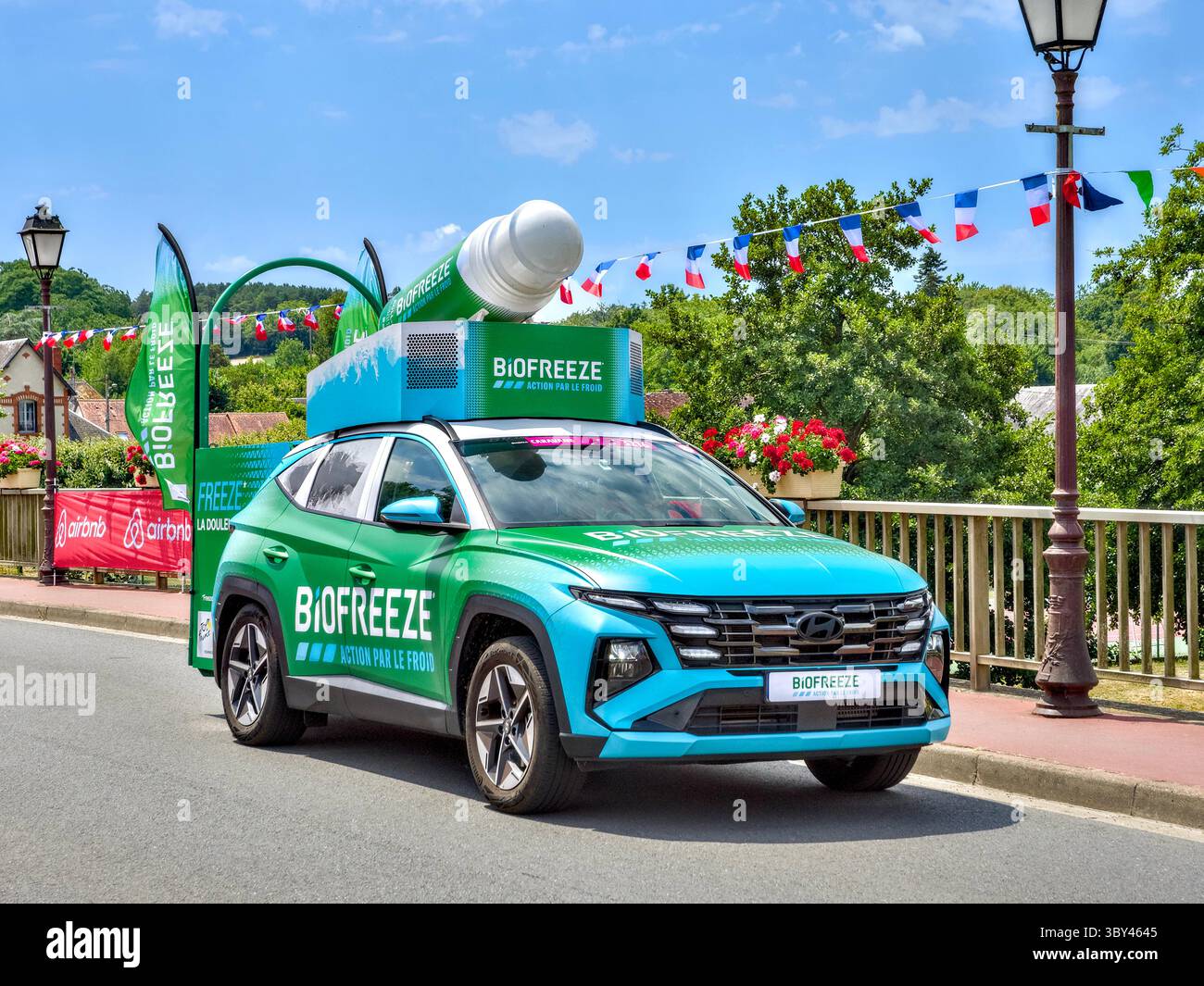 "Biofreeze" pain relief advertising publicity vehicle - part of La ...