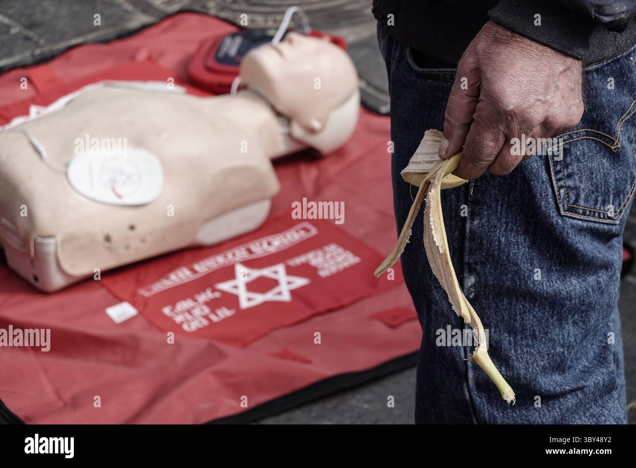 February 22, 2022, Jerusalem, Israel: Paramedics of Magen David Adom ...