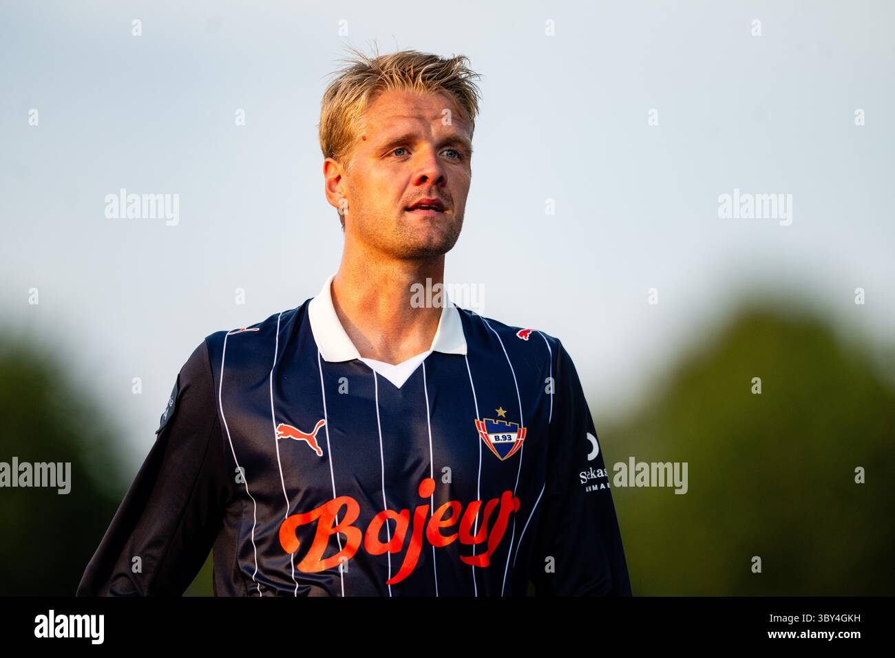 Hvidovre, Denmark. 18th, July 2025. Emil Christensen of B.93 seen ...
