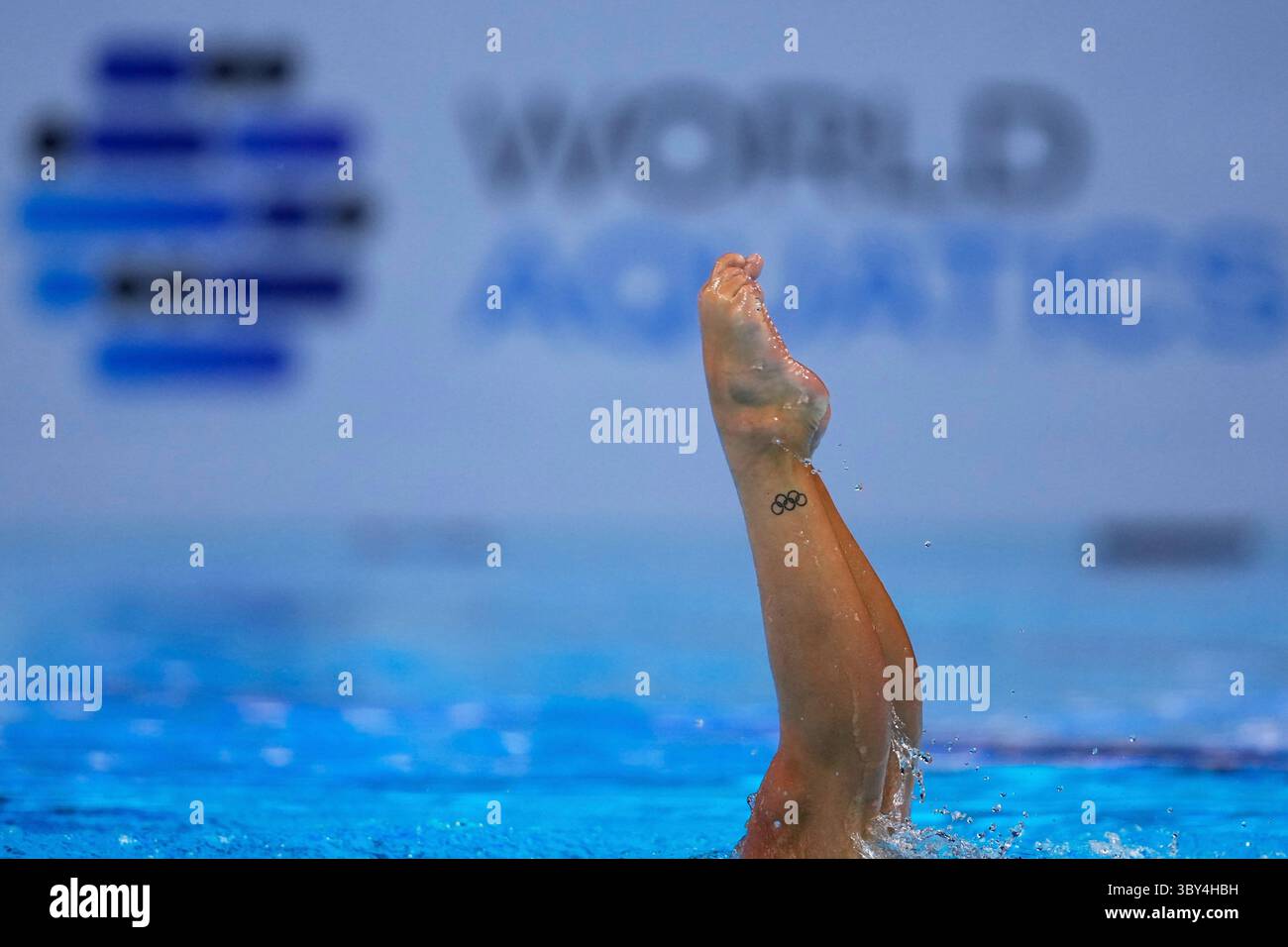 Audrey Lamothe of Canada competes during the women's solo technical at ...