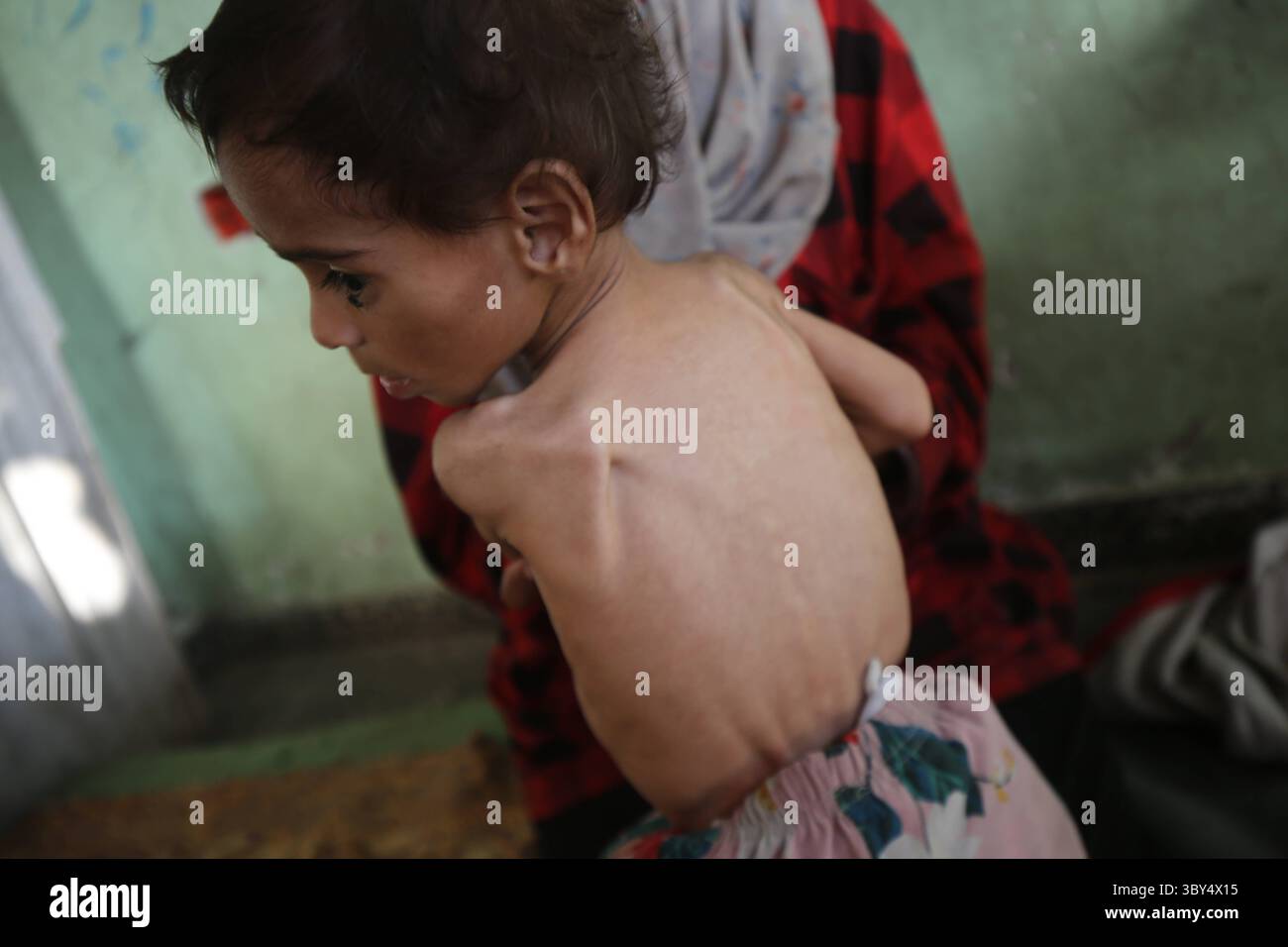 Palestinian infant Adi Wael Habib, 9 months old, is the sole survivor ...