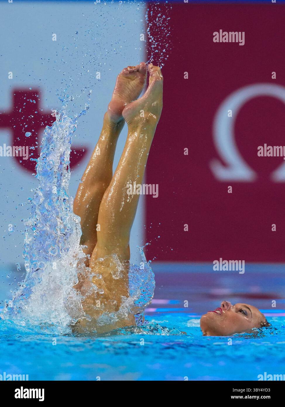 Enrica Piccoli of Italy competes during the women's solo technical at ...