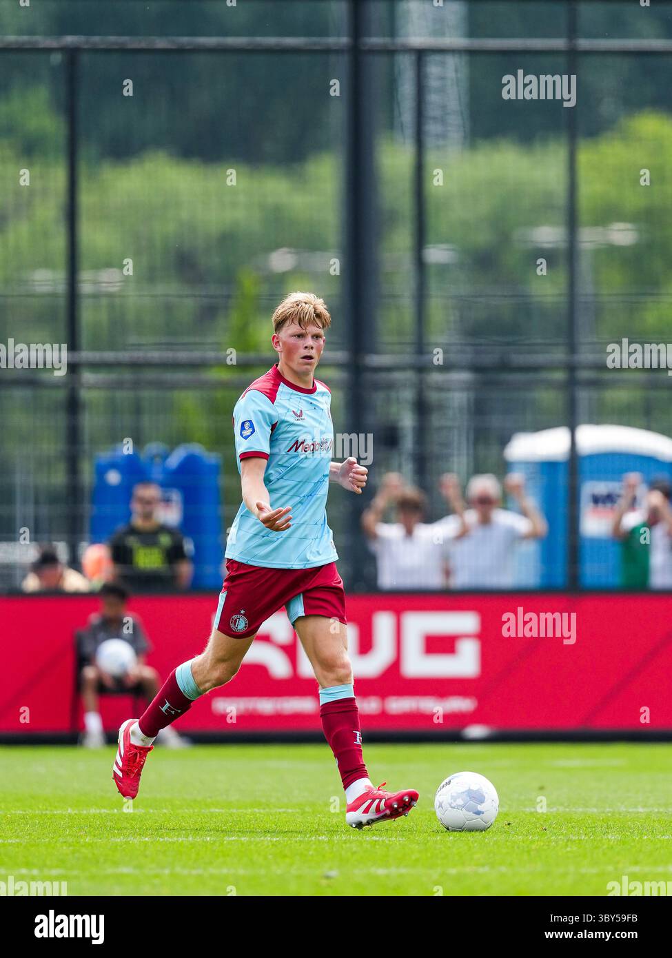 Rotterdam - Jan Plug of Feyenoord during a friendly match in ...