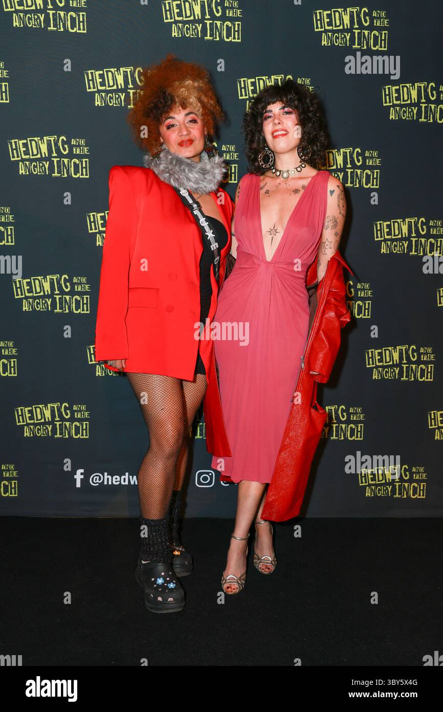 EMILY HAVEA, ROSIE ALLWAYS arrive at the Opening Night of Hedwig and ...