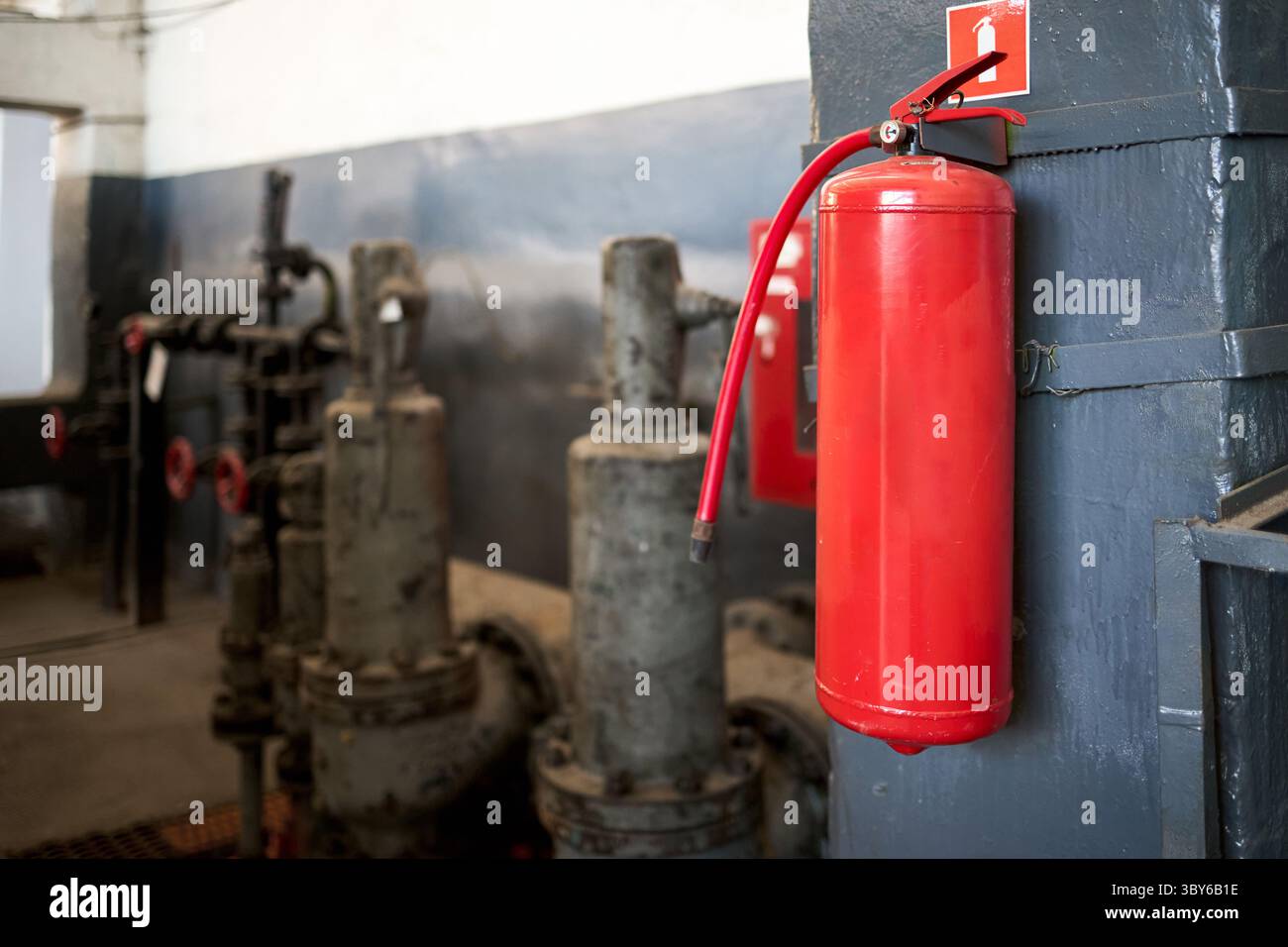Fire extinguisher equipment in factory for fire protection system ...