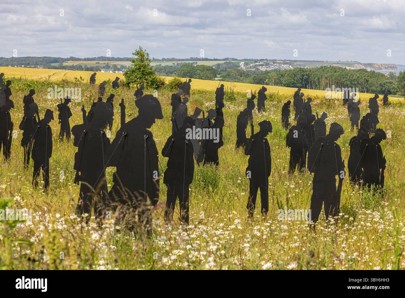 Ver-sur-Mer, France - June 8, 2025: British Normandy Memorial in ...