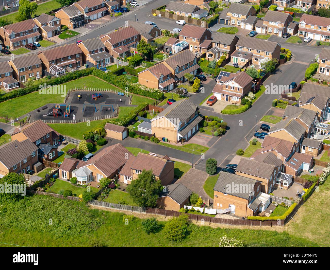 Aerial residential real estate hi-res stock photography and images - Alamy