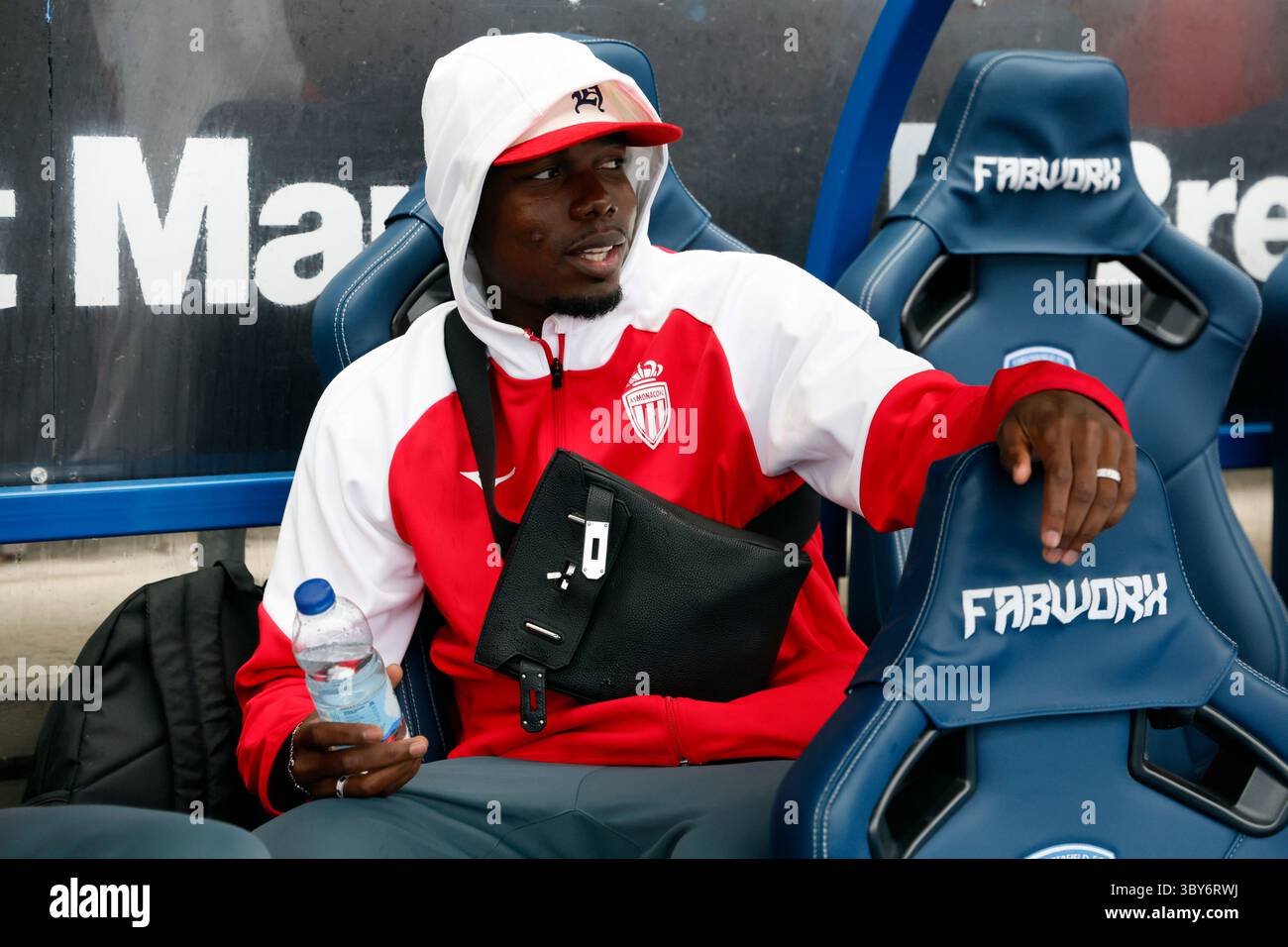 AS Monaco’s Paul Pogba before the pre-season friendly match at SMH ...
