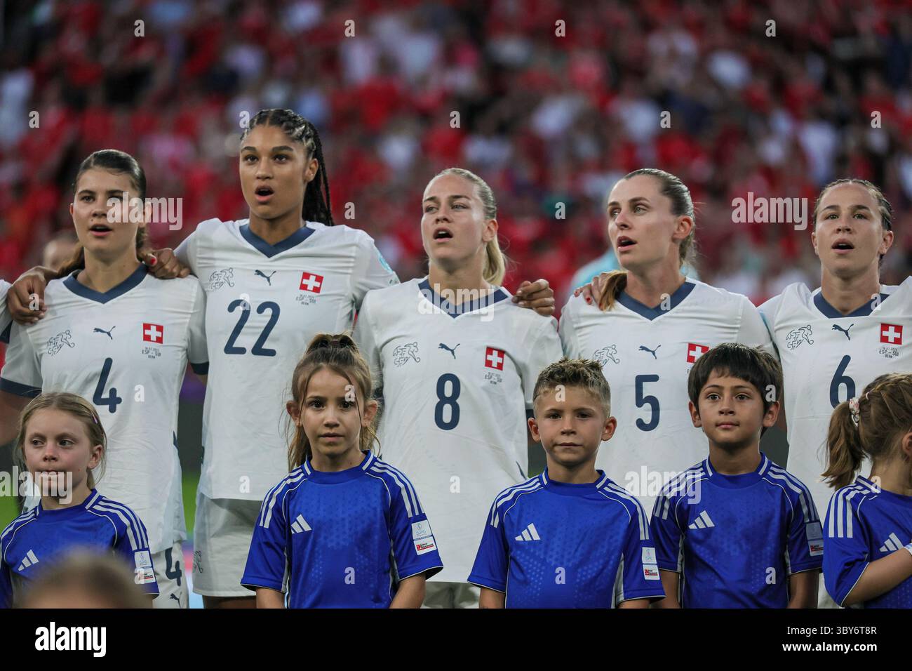 18th July 2025, Stadion Wankdorf: The Switzerland team during the ...