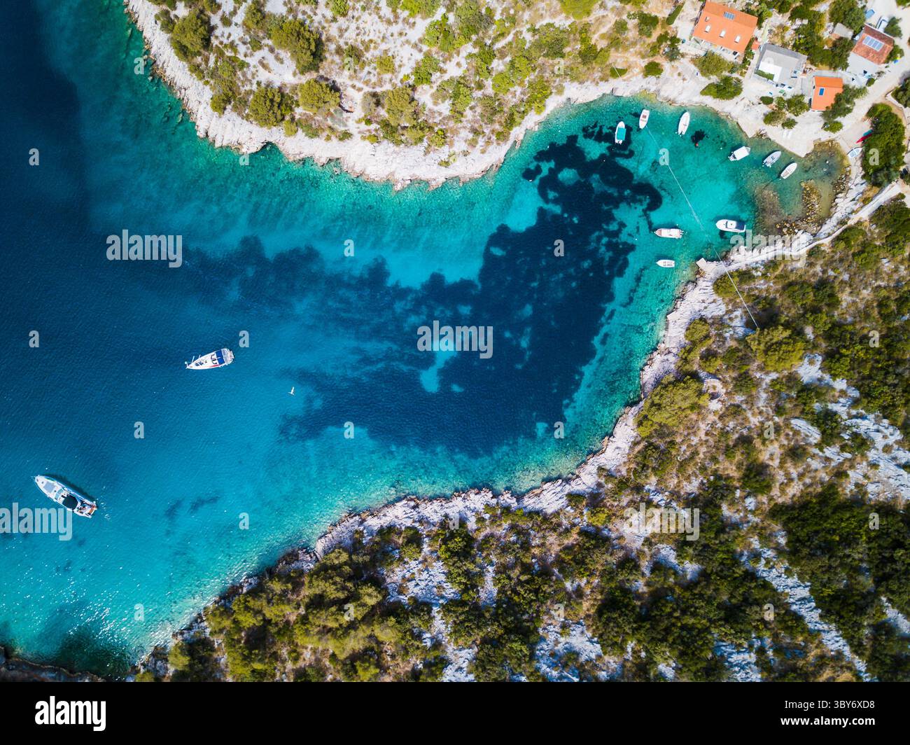 Topdown seaside view hi-res stock photography and images - Alamy