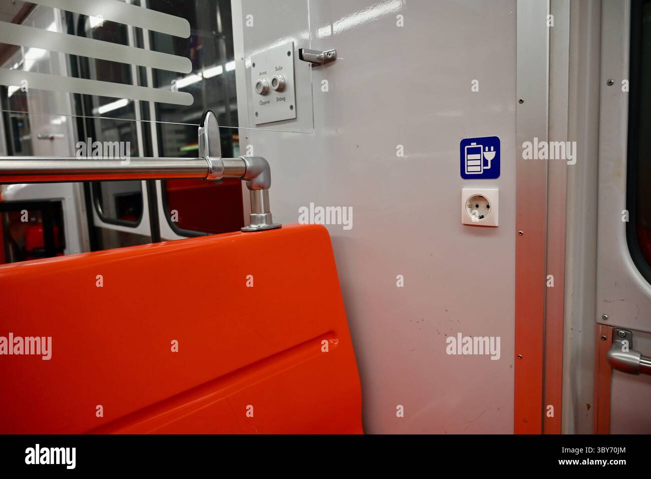 helsinki metro system finland- power point for passenger use Stock ...